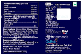 Osymin Tablet 10 - Uses, Side Effects, Dosage, Price | Truemeds