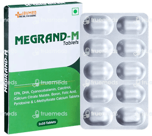 Megrand M Tablet 10 - Uses, Side Effects, Dosage, Price | Truemeds