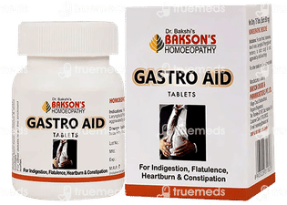 Baksons Gastro Aid Tablet 75 - Uses, Side Effects, Dosage, Price | Truemeds
