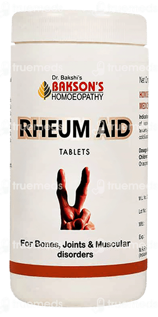 Baksons Rheum Aid Tablet 200 - Uses, Side Effects, Dosage, Price | Truemeds
