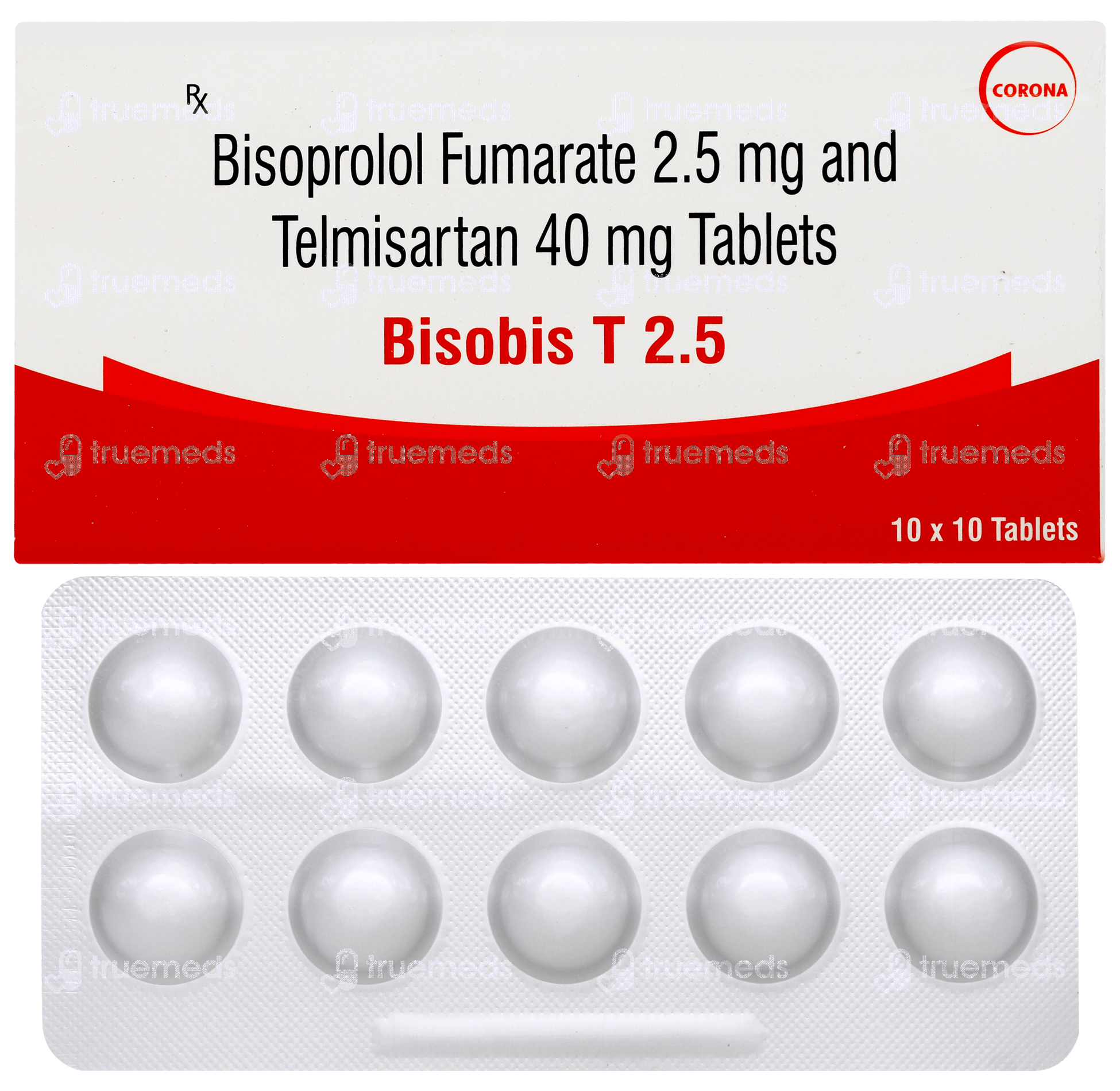 Bisobis T 4025 Mg Tablet 10 - Uses, Side Effects, Dosage, Price | Truemeds