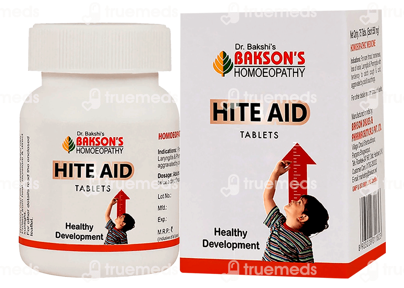 Baksons Hite Aid Tablet 75 - Uses, Side Effects, Dosage, Price | Truemeds
