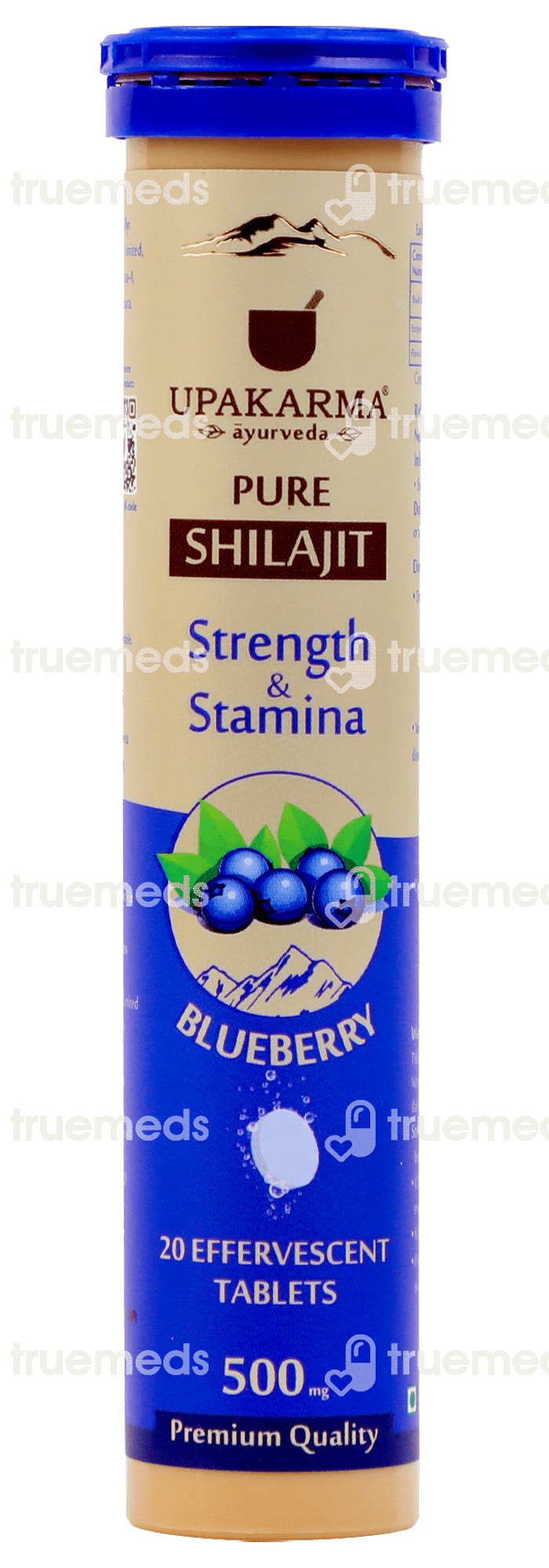 Upakarma Ayurveda Pure Shilajit Blueberry Effervescent Tablet 20 - Uses ...