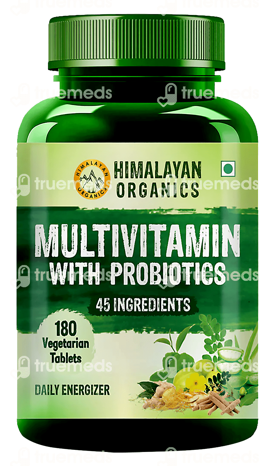 Himalayan Organics Multivitamin With Probiotics Vegetarian Tablet 180 ...