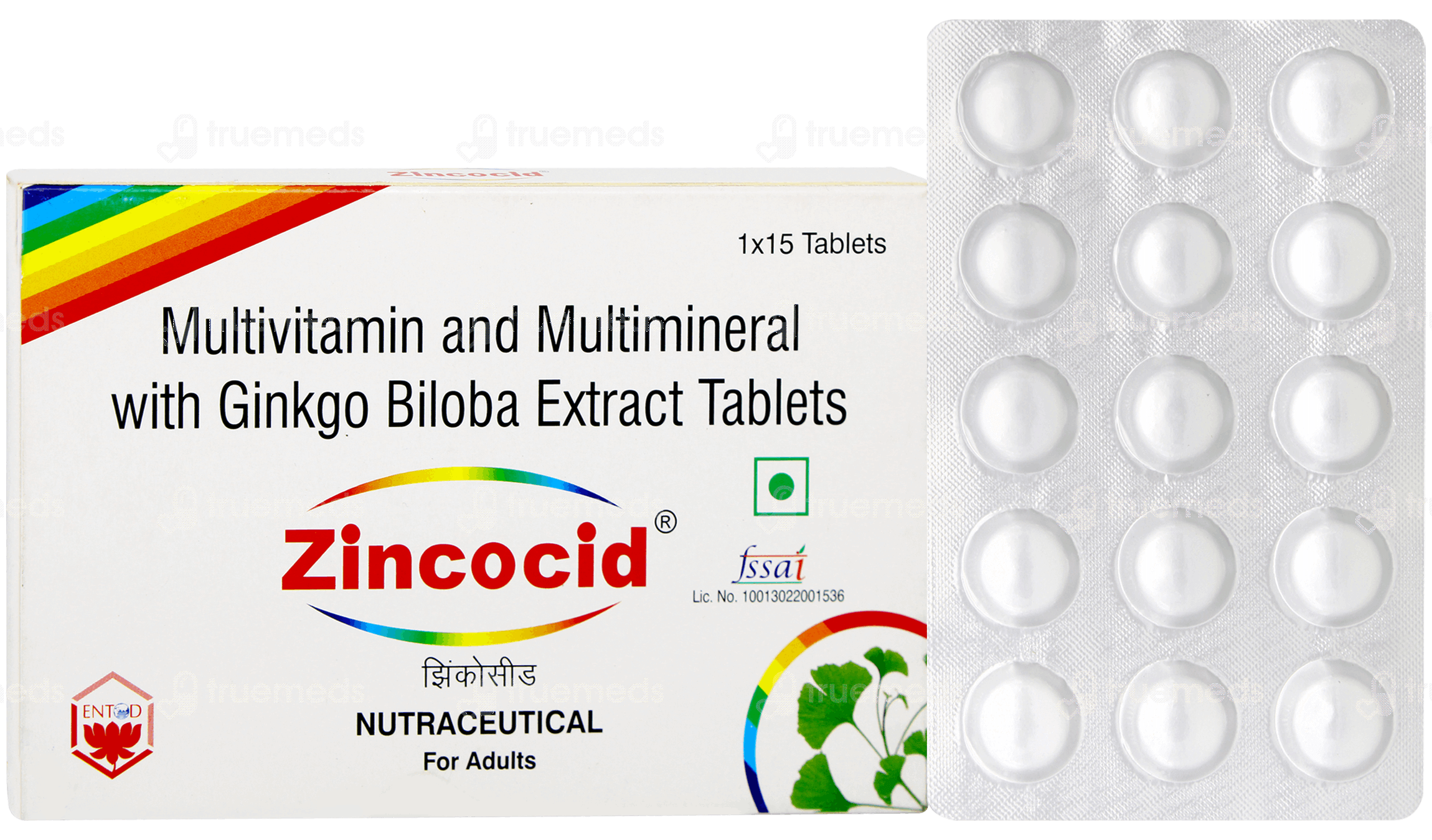 Zincocid Tablet 15 - Uses, Side Effects, Dosage, Price | Truemeds