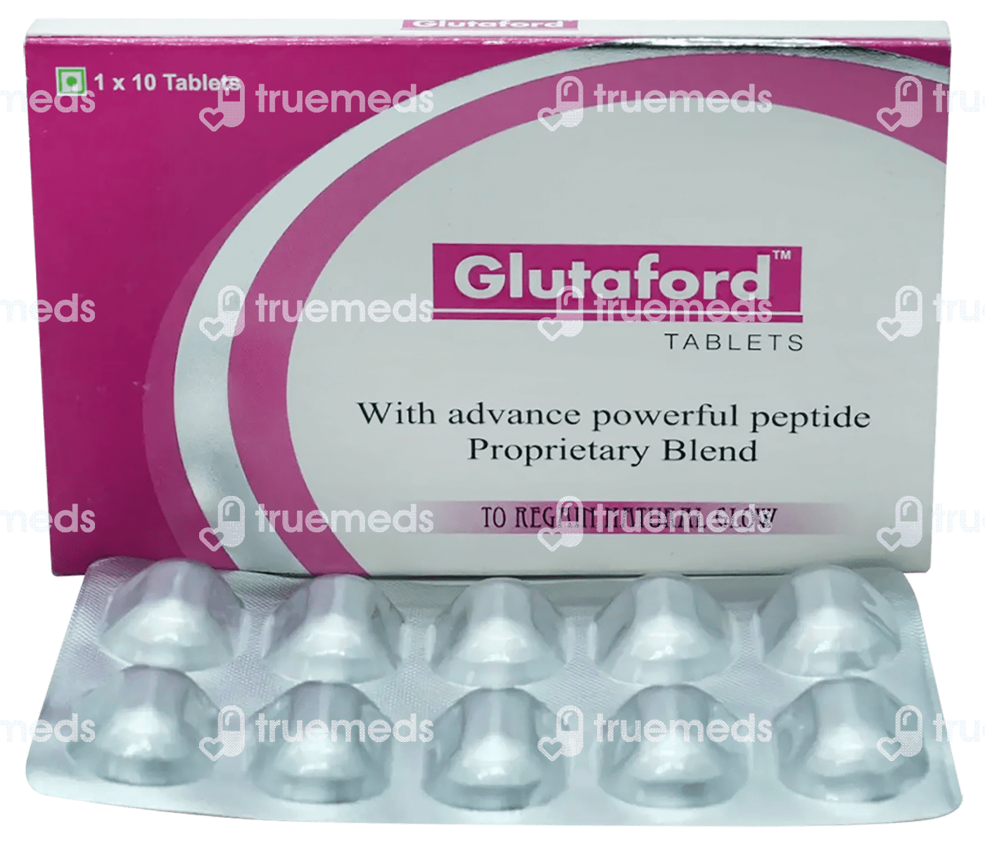 Glutaford Tablet 10 - Uses, Side Effects, Dosage, Price | Truemeds