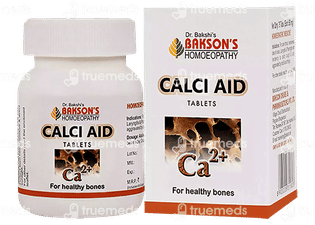 Baksons Calci Aid Tablet 75 - Uses, Side Effects, Dosage, Price | Truemeds