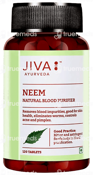Jiva Neem Tablet 120 - Uses, Side Effects, Dosage, Price | Truemeds