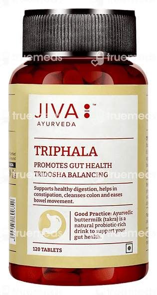 Jiva Triphala Tablet 120 - Uses, Side Effects, Dosage, Price | Truemeds