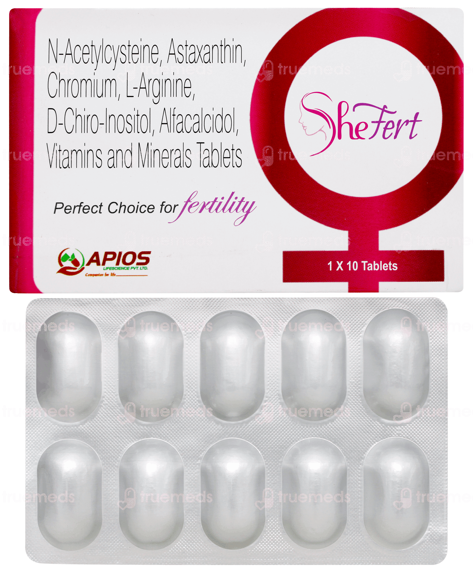 Shefert Tablet 10 - Uses, Side Effects, Dosage, Price | Truemeds