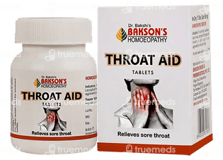 Baksons Throat Aid Tablet 75 - Uses, Side Effects, Dosage, Price | Truemeds