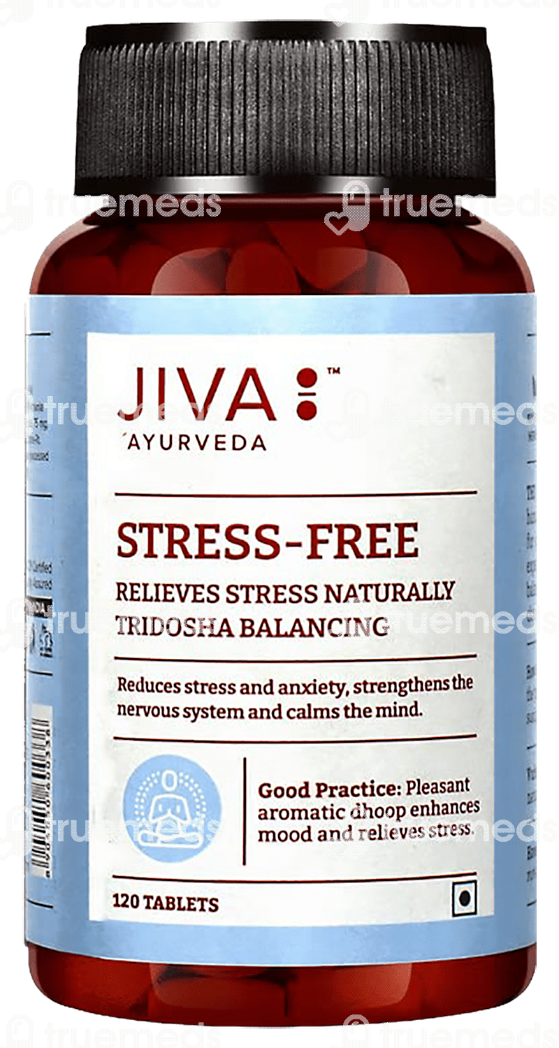 Jiva Stress Free Tablet 120 - Uses, Side Effects, Dosage, Price | Truemeds