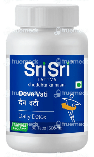 Sri Sri Tattva Deva Vati 500 Mg Tablet 60 - Uses, Side Effects, Dosage ...