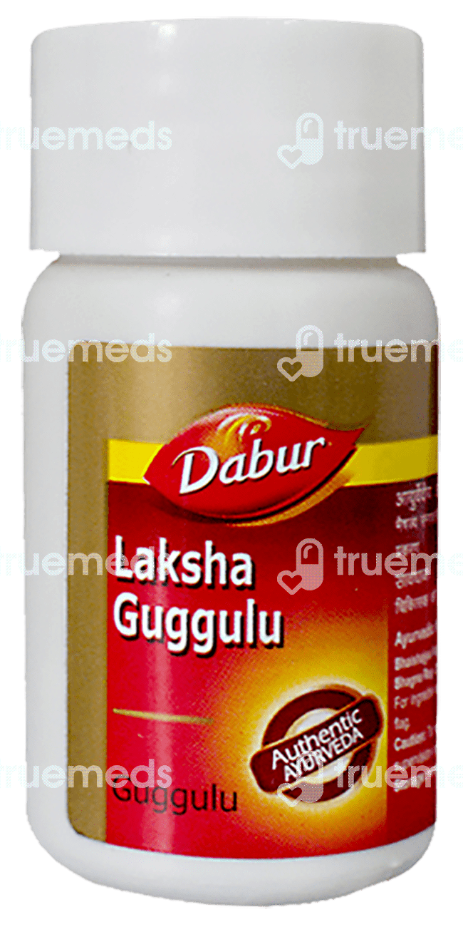 Dabur Laksha Guggulu Tablet 40 - Uses, Side Effects, Dosage, Price ...