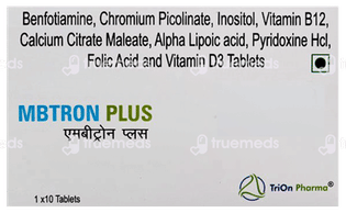 Mbtron Plus Tablet 10 - Uses, Side Effects, Dosage, Price | Truemeds
