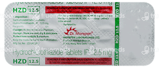 Hzd 125 Mg Tablet 10 - Uses, Side Effects, Dosage, Price | Truemeds