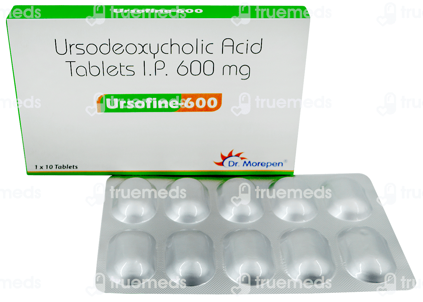 Ursofine 600 Tablet 10: Uses, Side Effects, Price & Substitutes