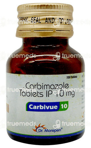 Carbivue 10 Mg Tablet 100 - Uses, Side Effects, Dosage, Price | Truemeds