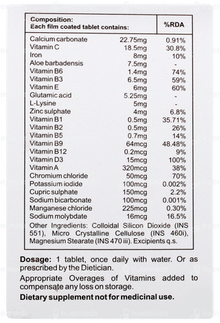 Baksons Vitamin D Plus Tablet 30 - Uses, Side Effects, Dosage, Price ...