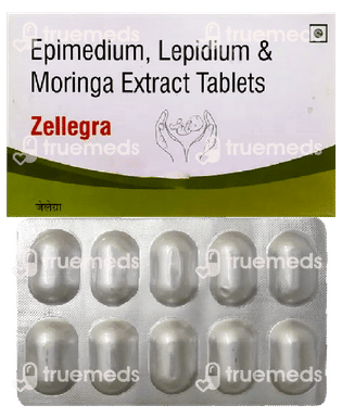 Zellegra Tablet 10 - Uses, Side Effects, Dosage, Price | Truemeds