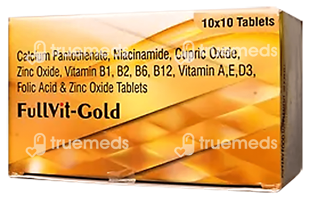 Fullvit Gold Tablet 10 - Uses, Side Effects, Dosage, Price | Truemeds