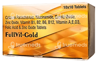 Fullvit Gold Tablet 10 - Uses, Side Effects, Dosage, Price | Truemeds