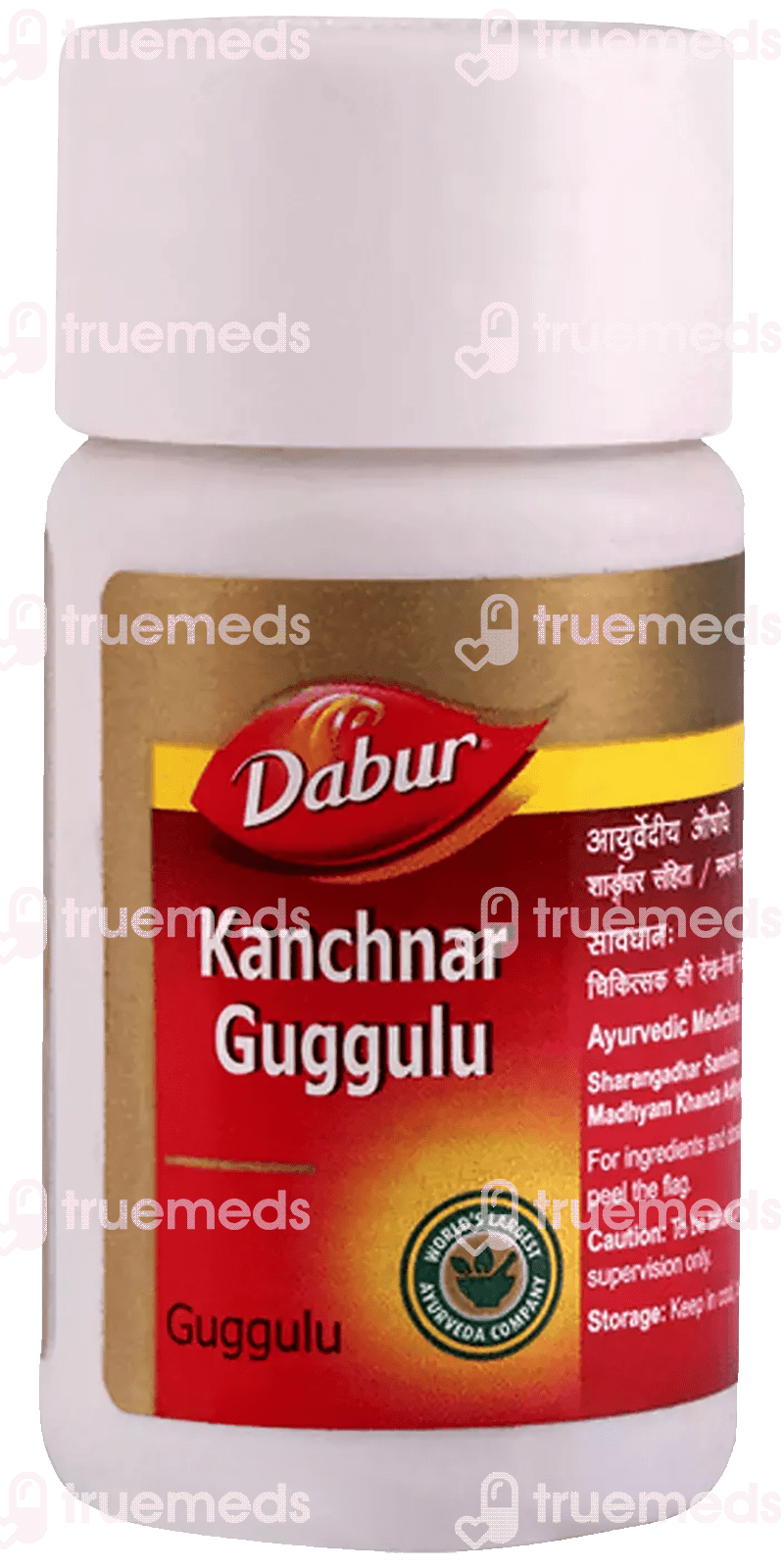 Dabur Kanchnar Guggulu Tablet 40 - Uses, Side Effects, Dosage, Price ...