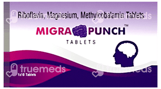 Migra Punch Tablet 10 - Uses, Side Effects, Dosage, Price | Truemeds