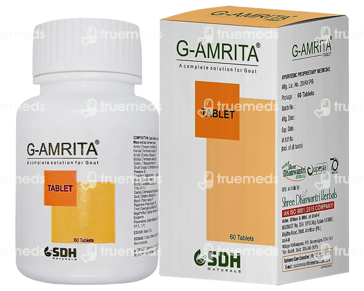 Sdh Naturals G Amrita Tablet 60 - Uses, Side Effects, Dosage, Price ...