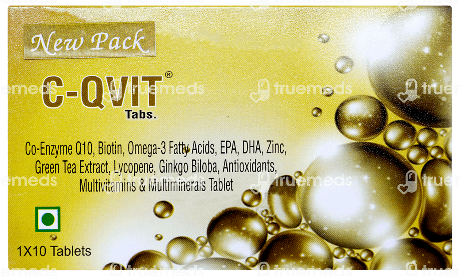 C Qvit Tablet 10 - Uses, Side Effects, Dosage, Price | Truemeds