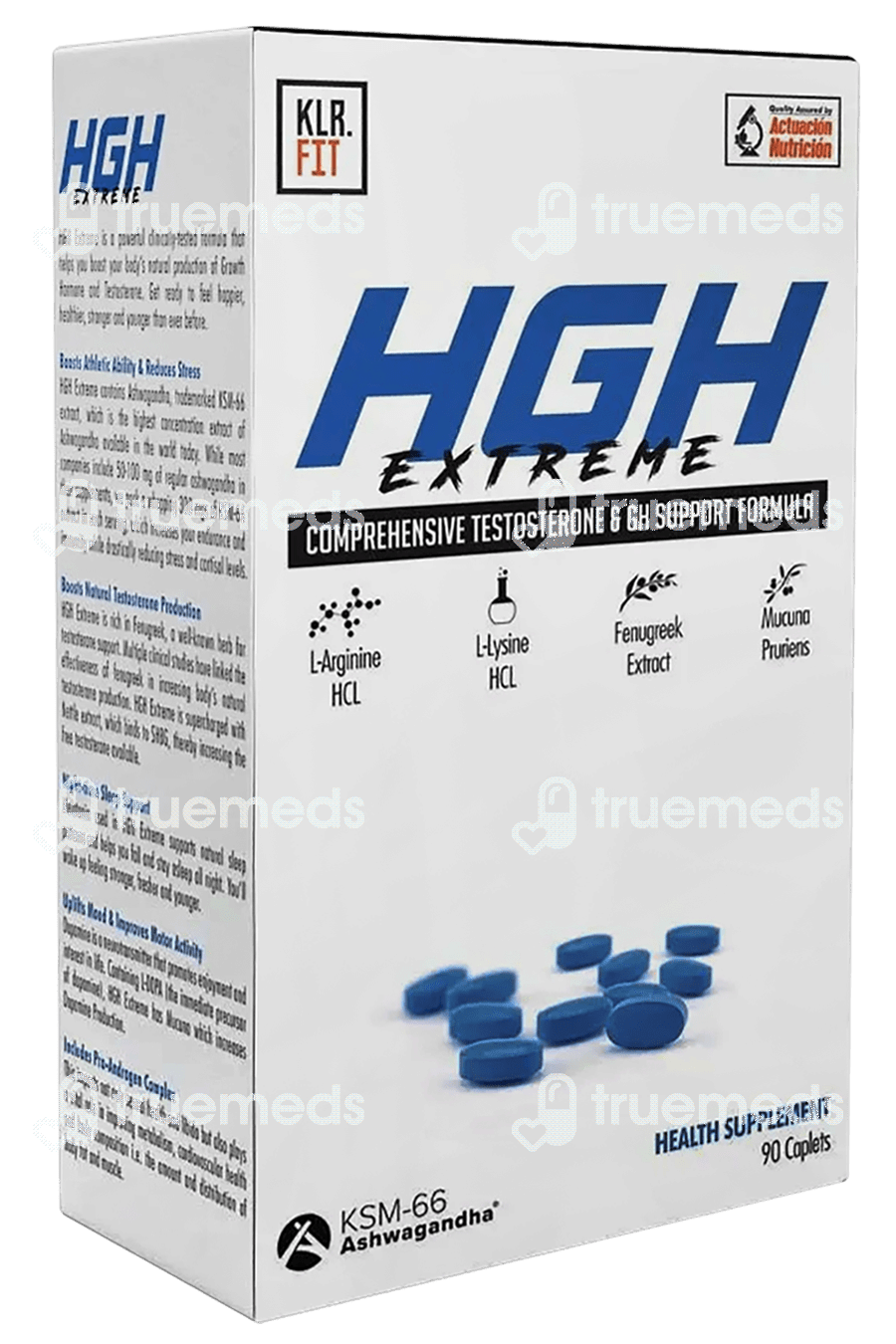 Klrfit Hgh Extreme Tablet 90 - Uses, Side Effects, Dosage, Price | Truemeds