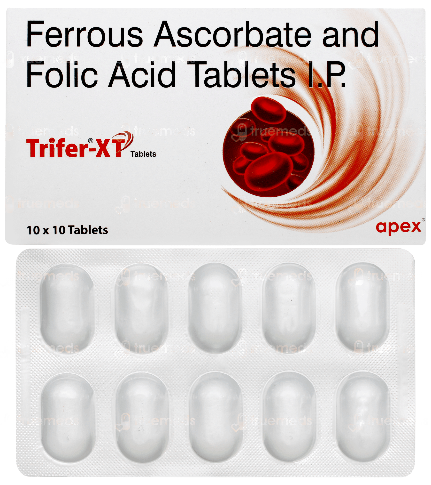 Trifer Xt Tablet 10 - Uses, Side Effects, Dosage, Price | Truemeds