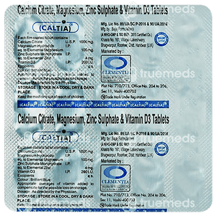 Caltia Tablet 15 - Uses, Side Effects, Dosage, Price | Truemeds