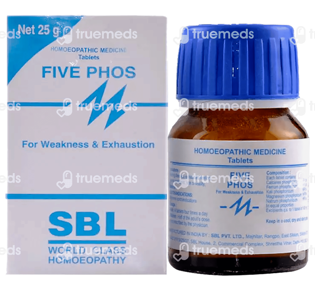 Sbl Five Phos 3x Tablet 25 Gm - Uses, Side Effects, Dosage, Price ...