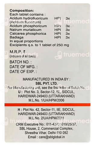Sbl Scalptone Tablet 25 Gm - Uses, Side Effects, Dosage, Price | Truemeds