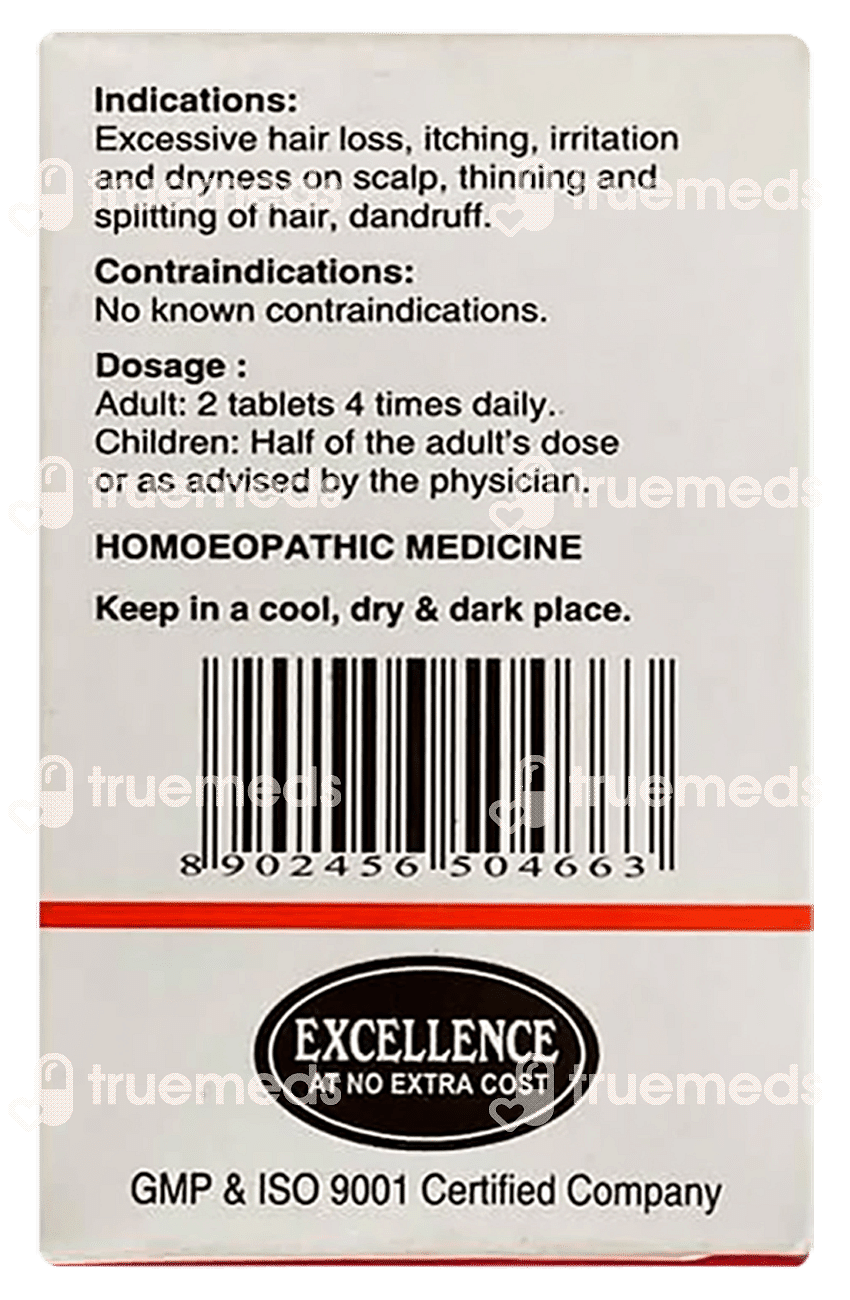 Sbl Scalptone Tablet 25 Gm Uses Side Effects Dosage Price Truemeds