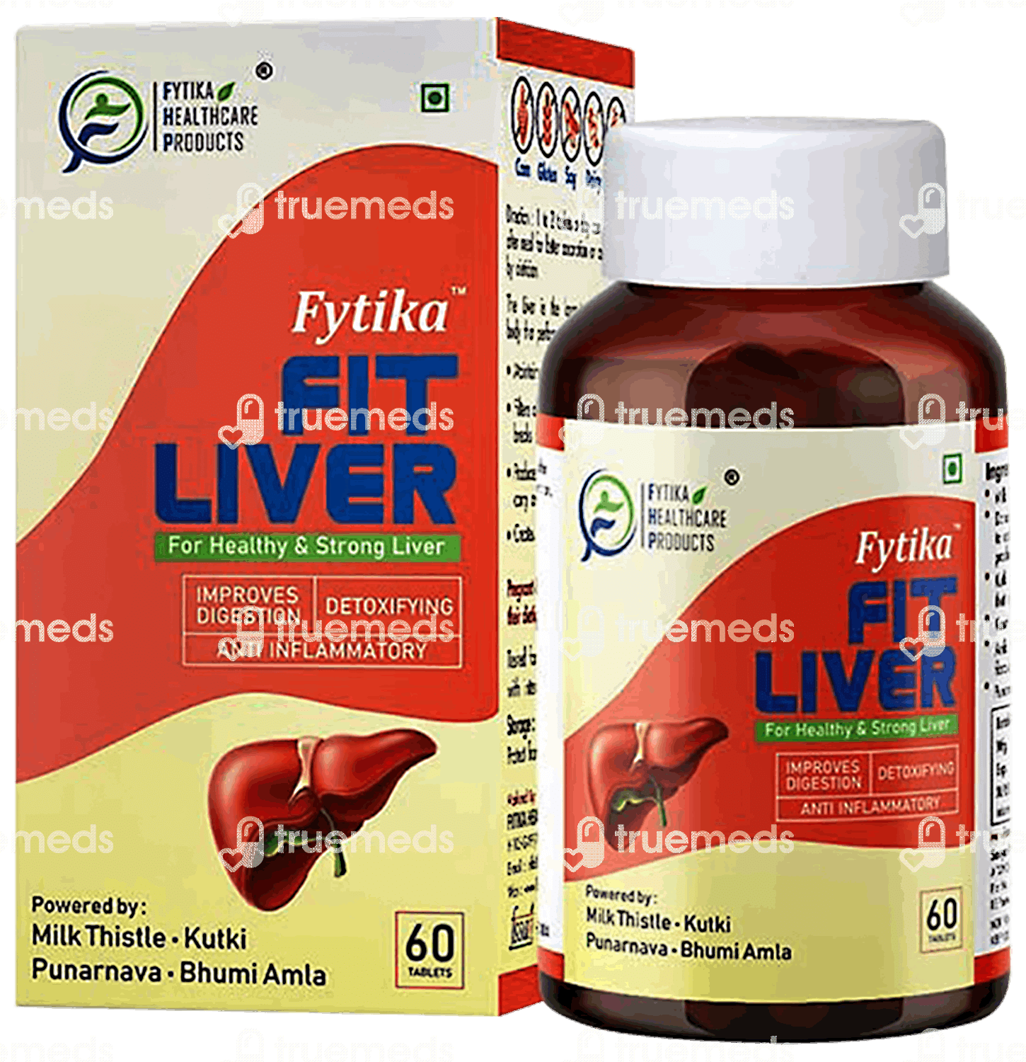 Fytika Fit Liver For Healthy And Strong Liver Tablet 60 - Uses, Side ...