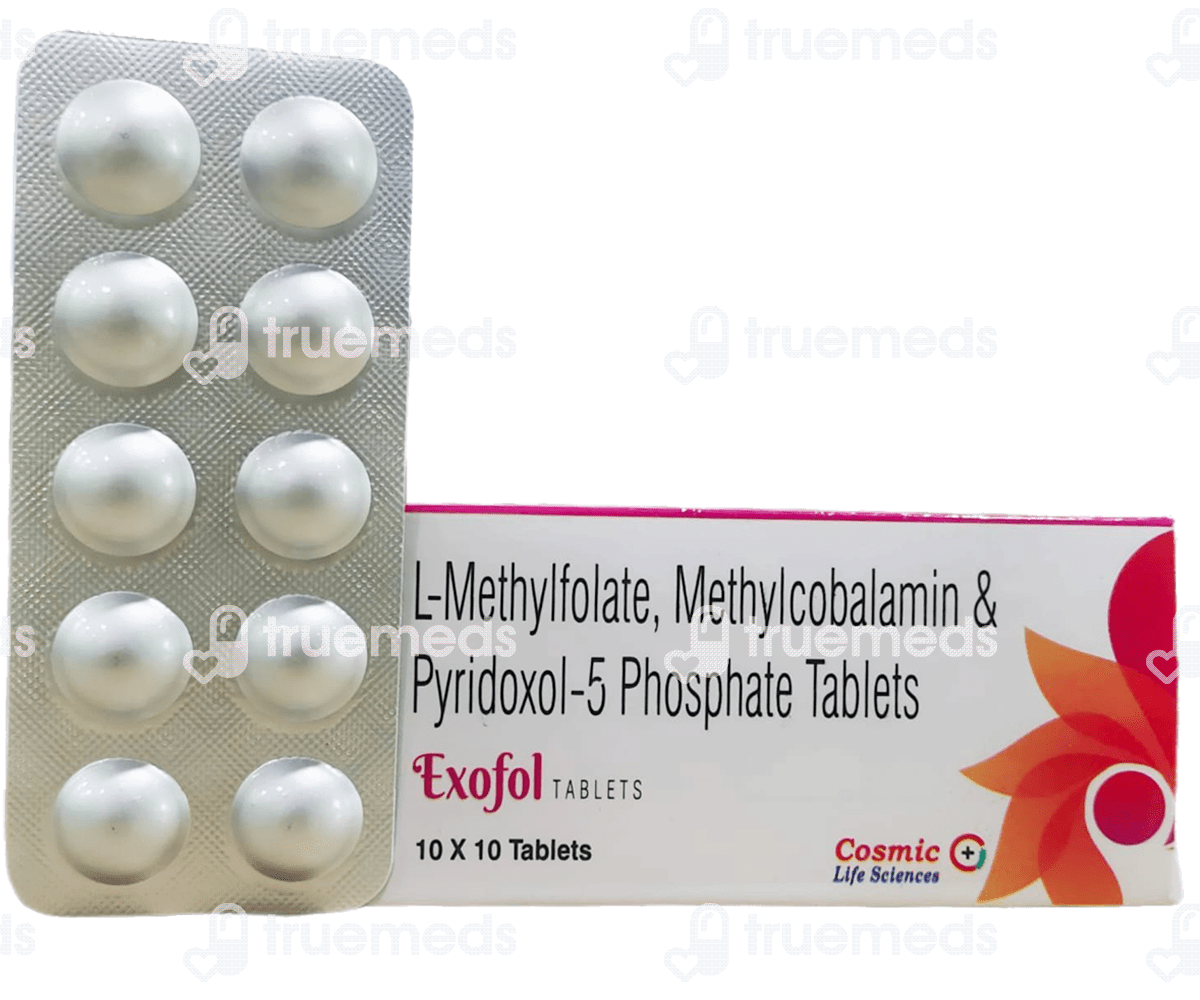 Exofol Tablet 10 - Uses, Side Effects, Dosage, Price | Truemeds