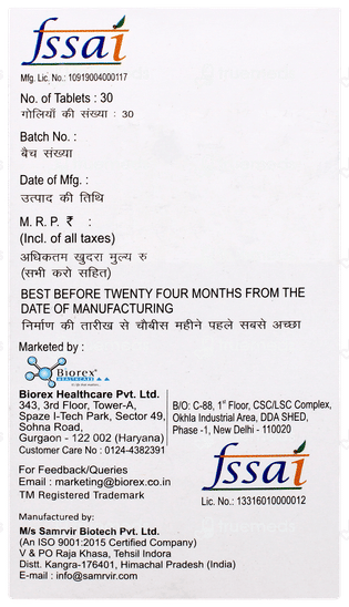 Olifend Tablet 30 - Uses, Side Effects, Dosage, Price | Truemeds