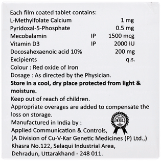 Folate D Tablet 10 - Uses, Side Effects, Dosage, Price | Truemeds