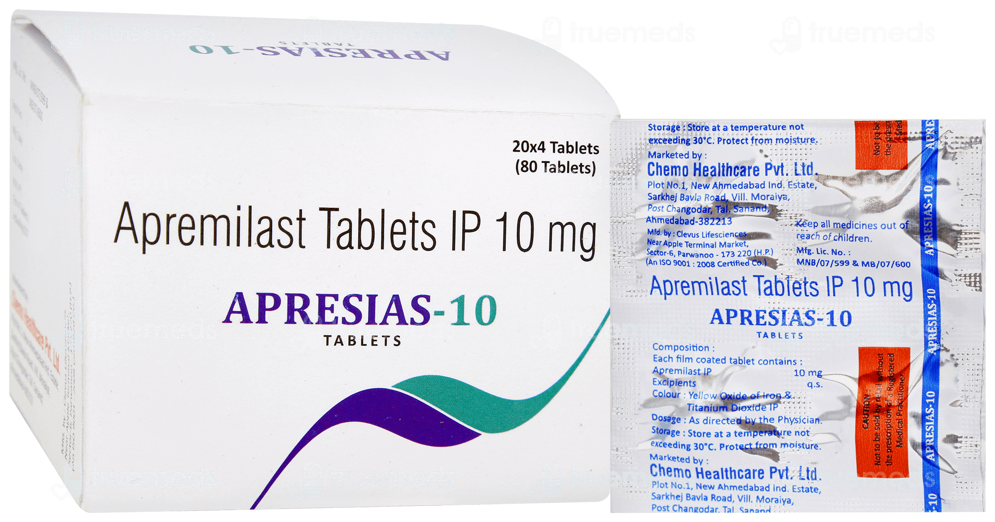Aprezo 10 MG | Order Aprezo 10 MG Tablet Online at Truemeds