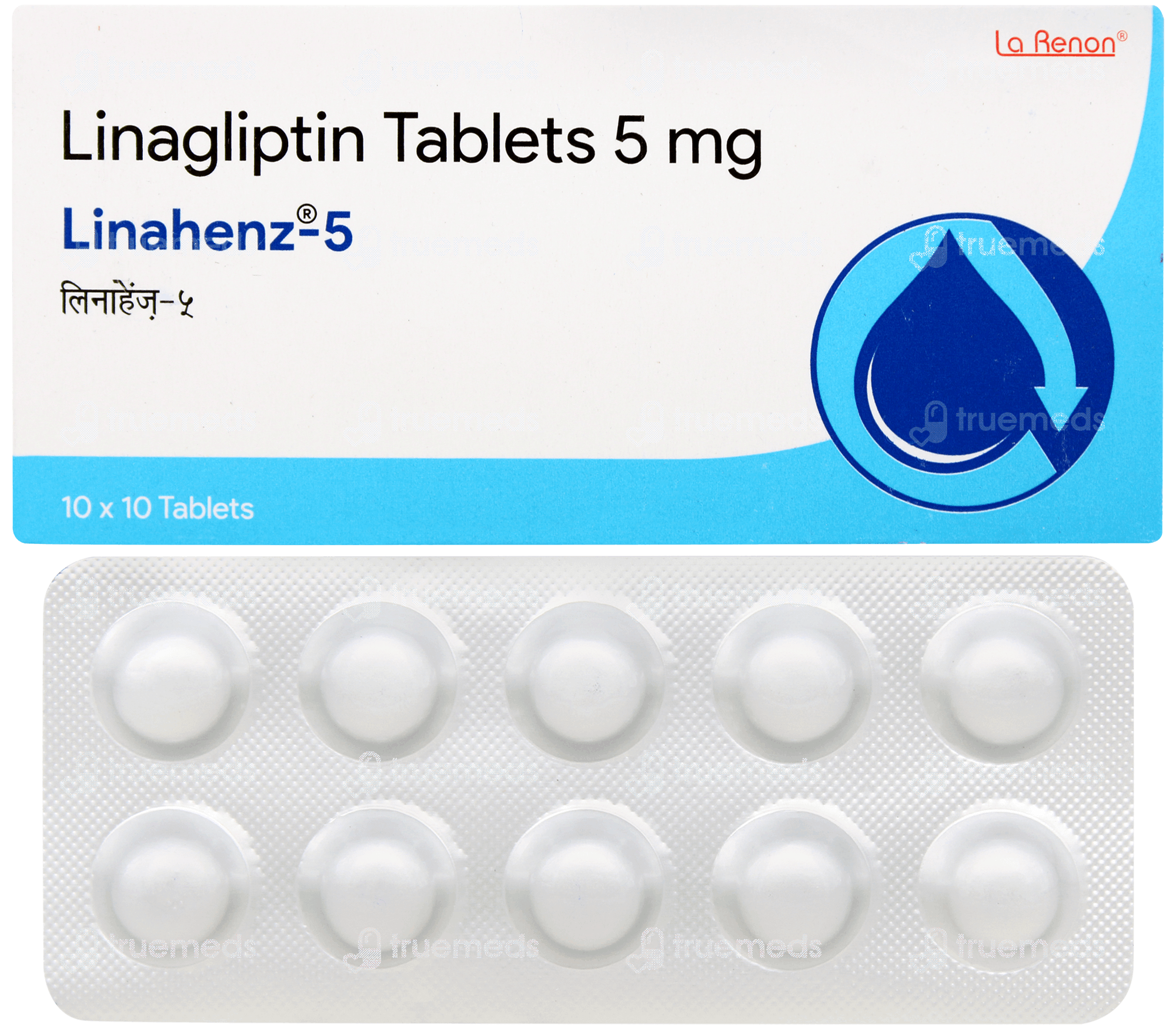 Linahenz 5 Tablet 10 - Uses, Side Effects, Dosage, Price | Truemeds