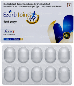 Ezorb Joints Tablet 10 - Uses, Side Effects, Dosage, Price | Truemeds
