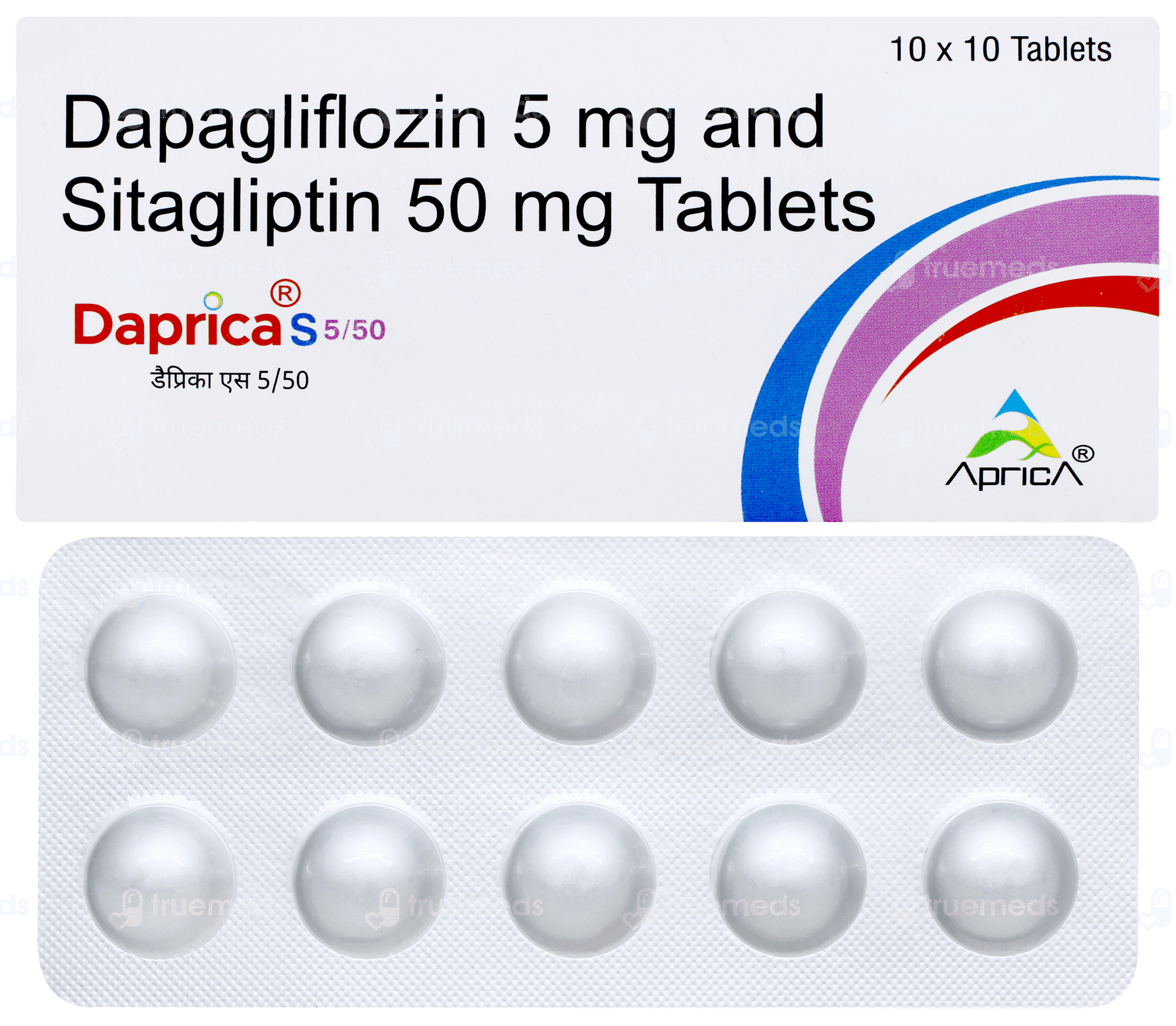 Dapaturn S 550 Mg Tablet 10 - Uses, Side Effects, Dosage, Price | Truemeds