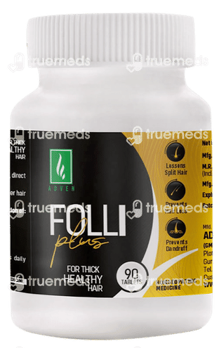Adven Folli Plus Tablet 90 - Uses, Side Effects, Dosage, Price | Truemeds