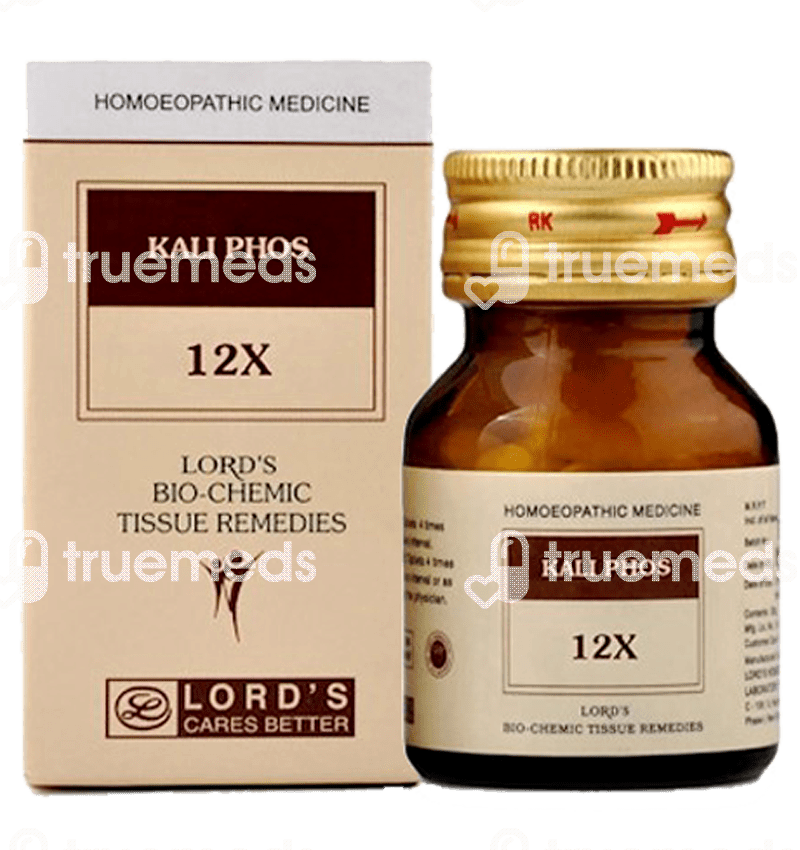 Lords Kali Phos Biochemic 12x Tablet 25 Gm - Uses, Side Effects, Dosage ...