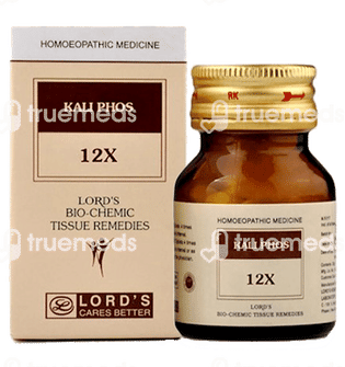 Lords Kali Phos Biochemic 12x Tablet 25 Gm - Uses, Side Effects, Dosage ...