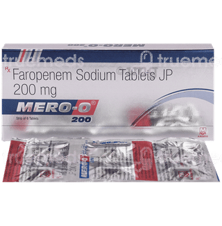 Mero O 200 Mg Tablet 6 - Uses, Side Effects, Dosage, Price | Truemeds
