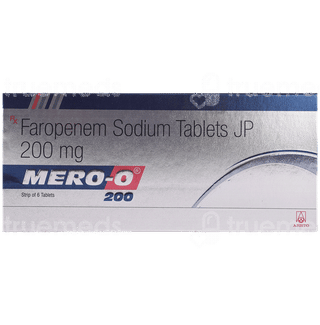 Mero O 200 Mg Tablet 6 - Uses, Side Effects, Dosage, Price | Truemeds