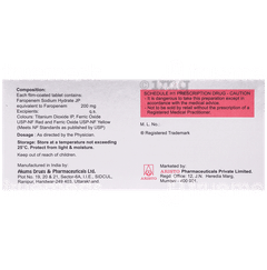 Mero O 200 Mg Tablet 6 - Uses, Side Effects, Dosage, Price | Truemeds